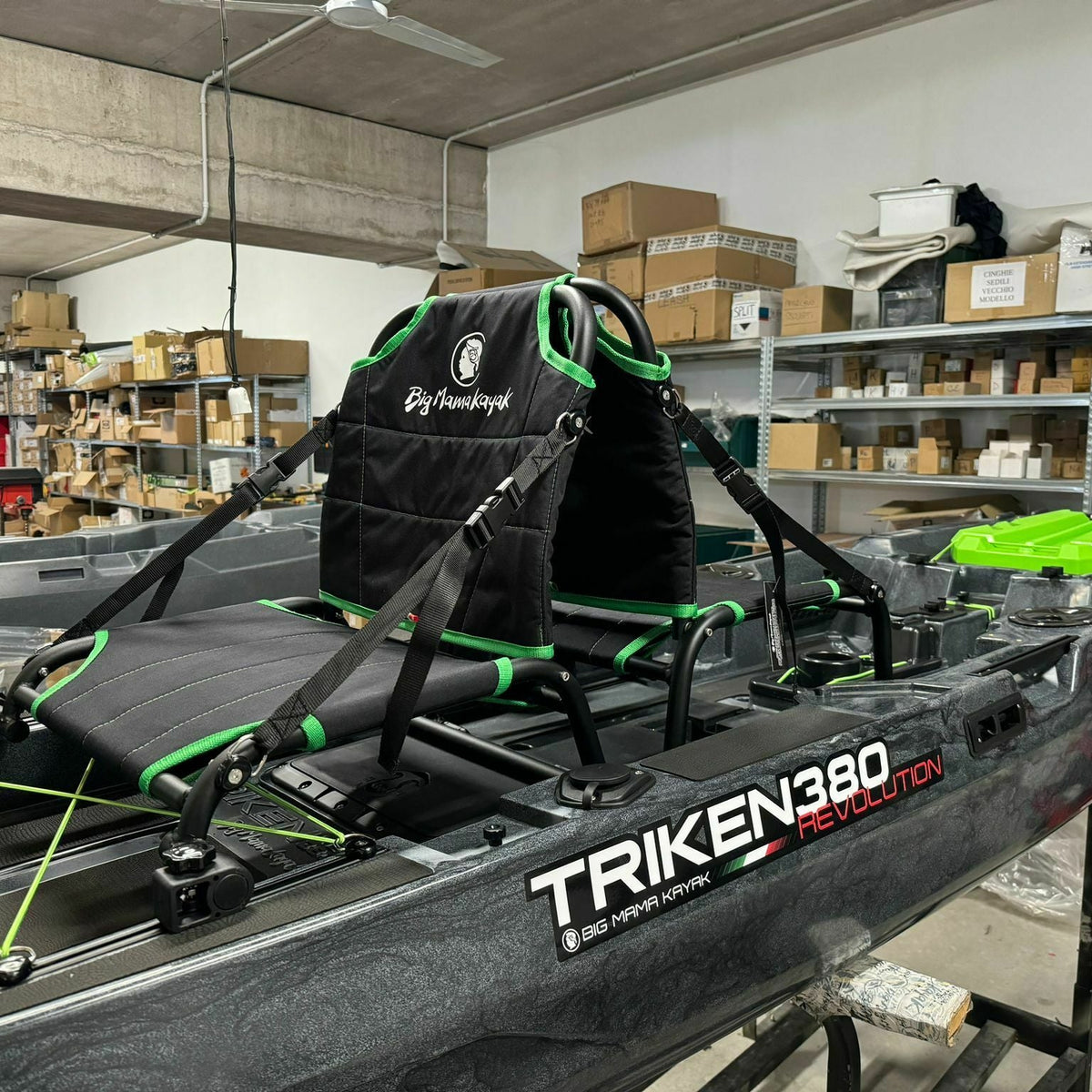 Seggiolino posteriore per Triken 380 – Big Mama Kayak